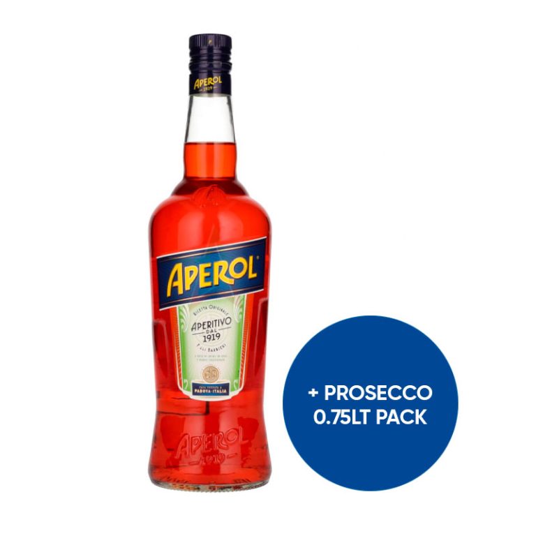 APEROL 1LT + PROSECCO 0.75LT PACK – DFA Uruguay
