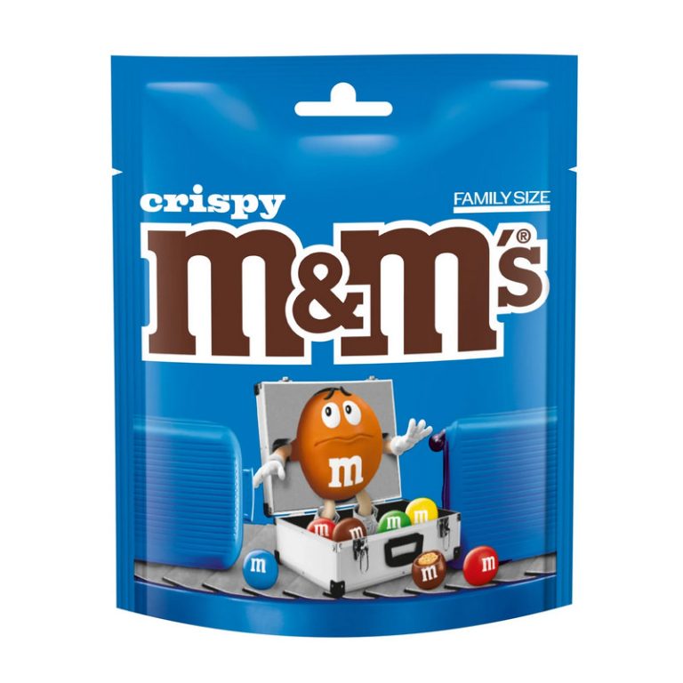 M&MS CRISPY POUCH 281G 20X1 – DFA Uruguay